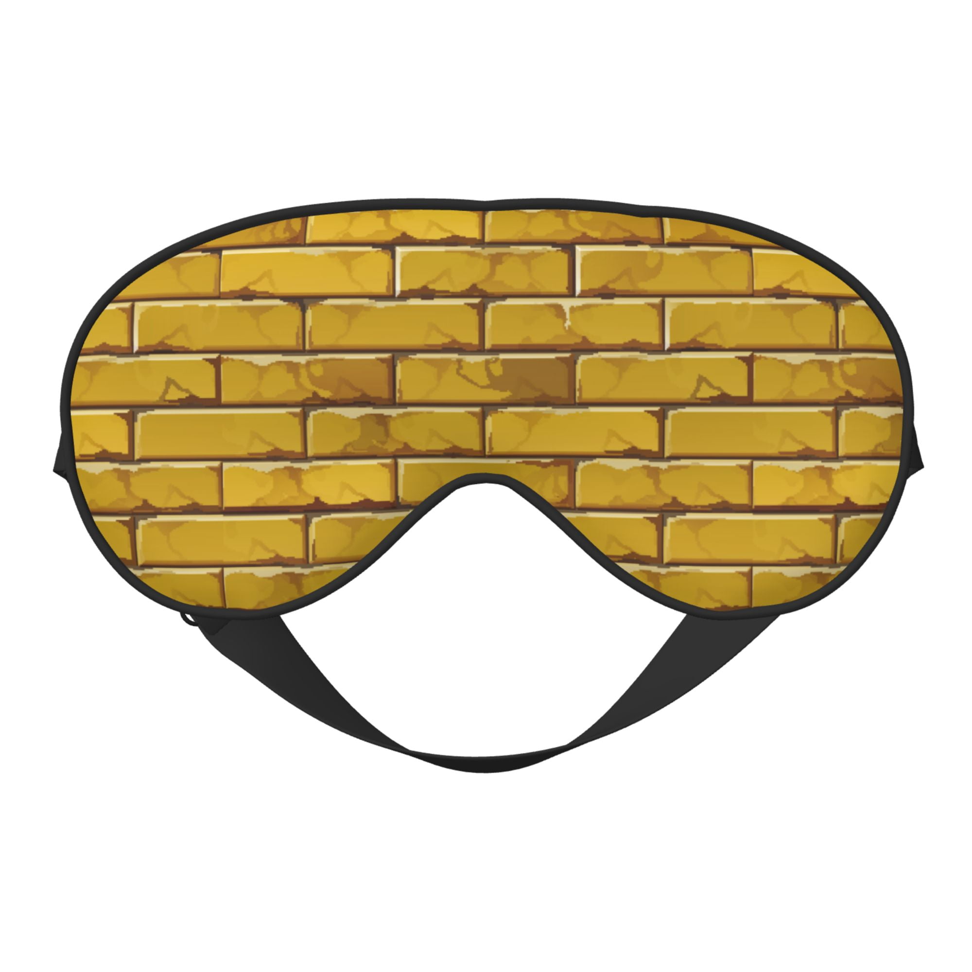 Soft Zero Pressure Eyes Cover Retro Brick Wall Pattern Background Light ...