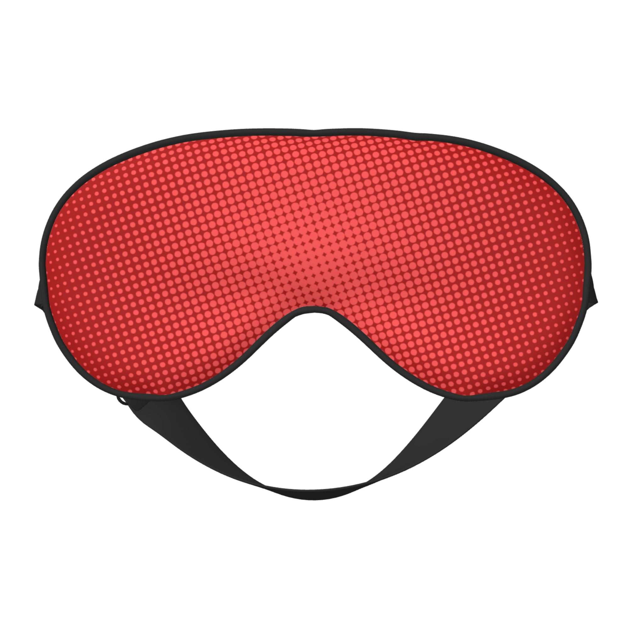 Soft Zero Pressure Eyes Cover Rose Red Dense Dot Background Light ...