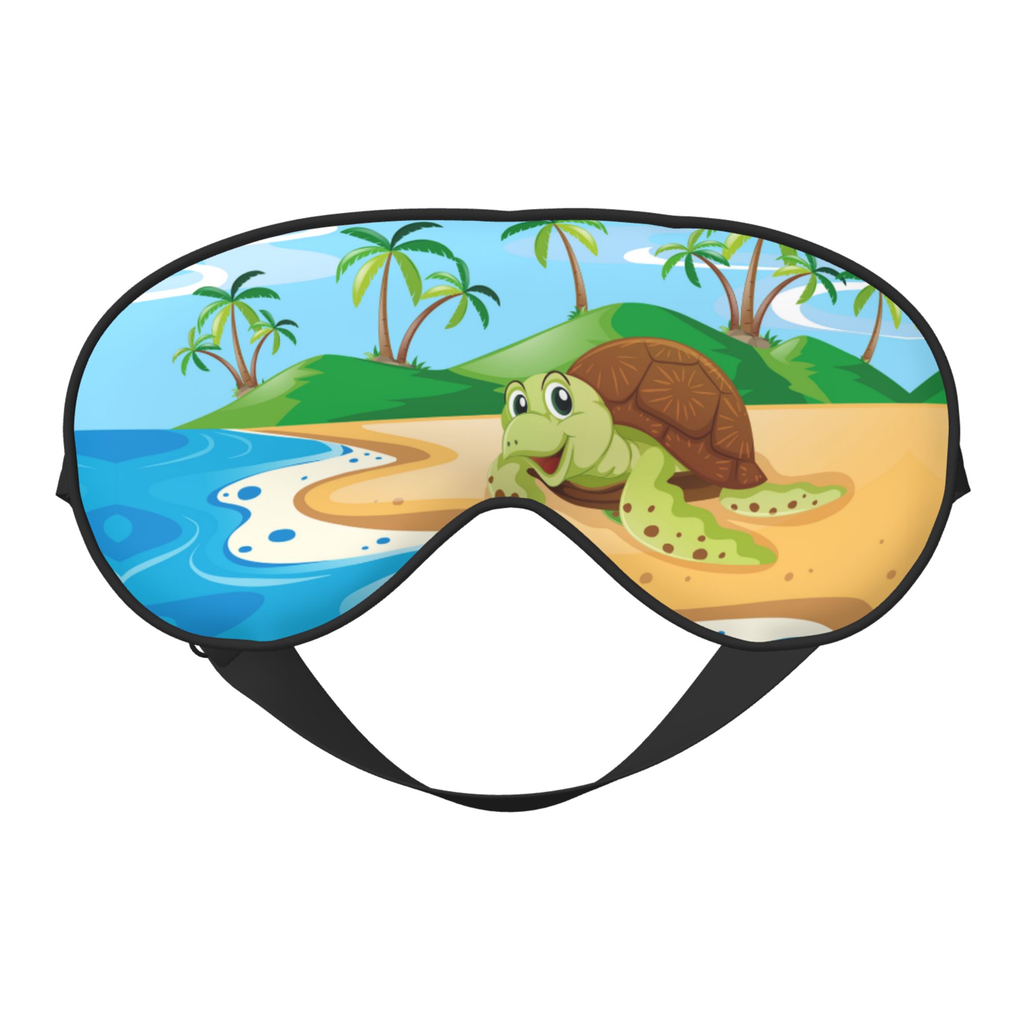 Soft Zero Pressure Eyes Cover Sea Turtle Beach Cool Light Blocking ...