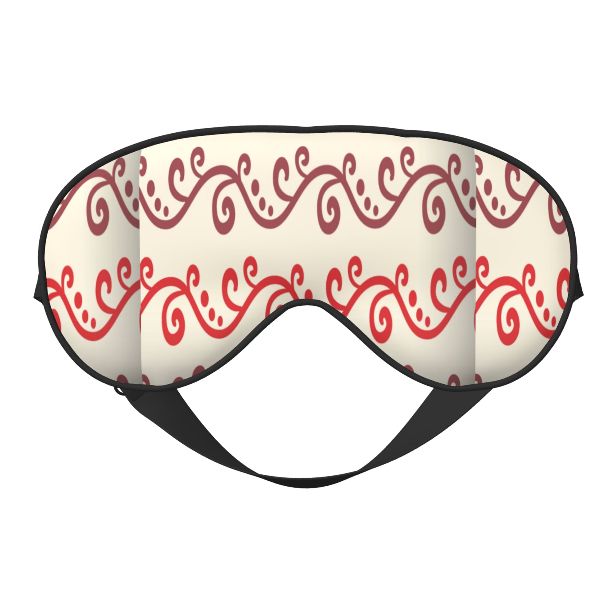 Soft Zero Pressure Eyes Cover Seamless Pattern Light Blocking Sleeping ...