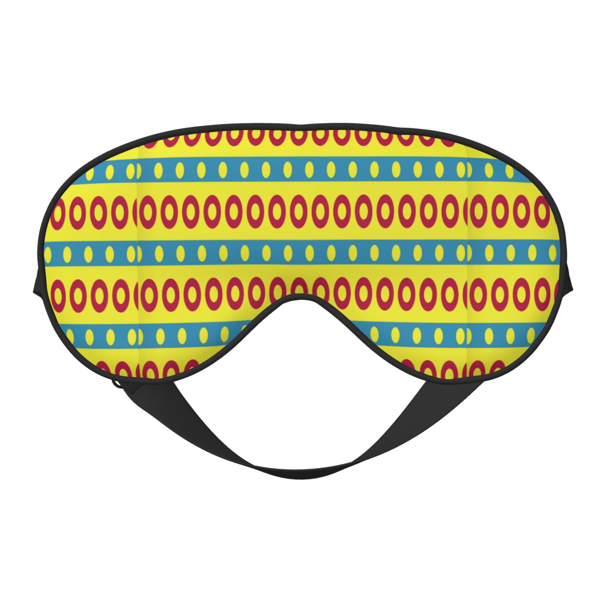 Soft Zero Pressure Eyes Cover Seamless Pattern Light Blocking Sleeping ...