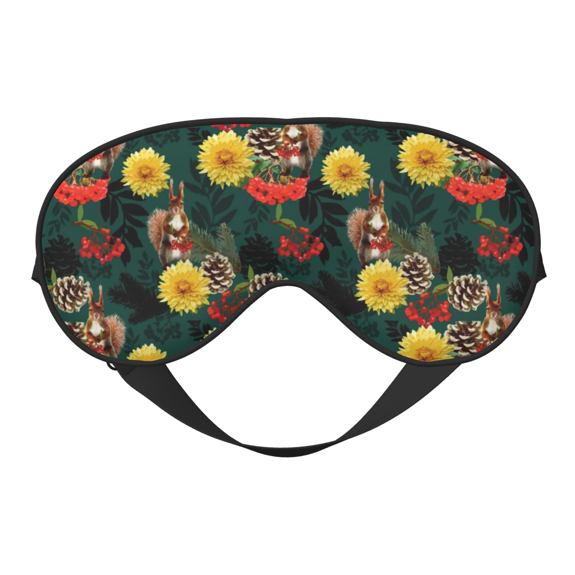 Soft Zero Pressure Eyes Cover Squirrel Pine Cone Light Blocking ...