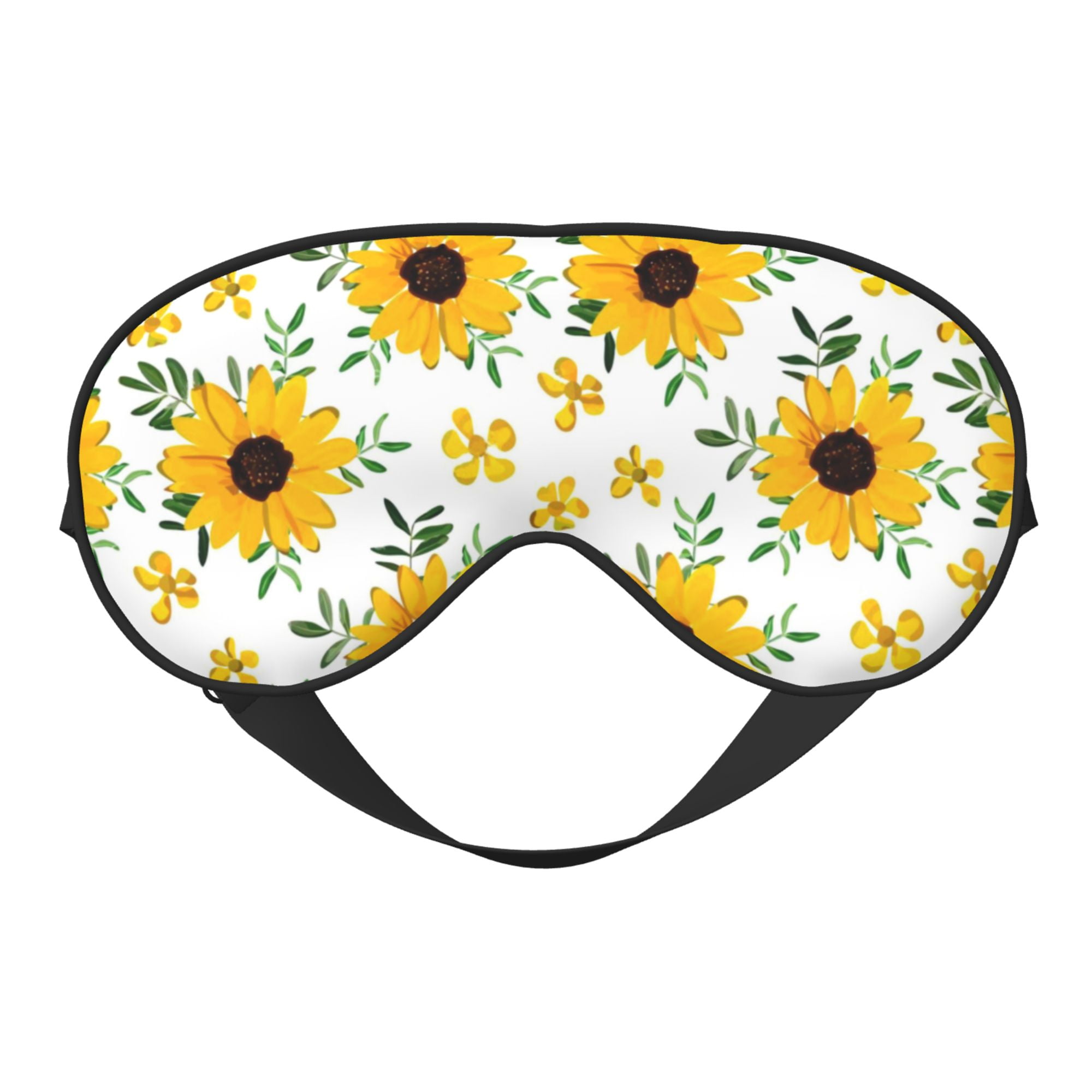 Soft Zero Pressure Eyes Cover Sunflower Light Blocking Sleeping Eye ...