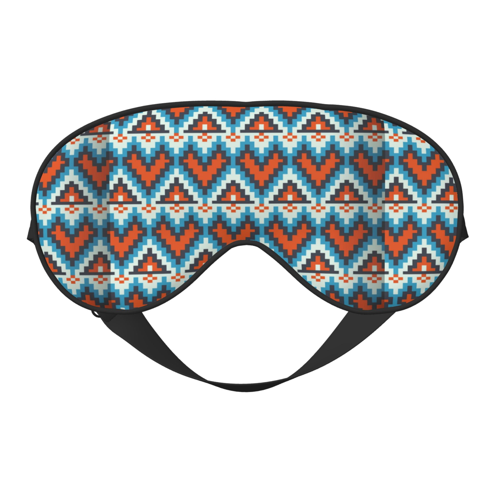 Soft Zero Pressure Eyes Cover Vintage Pattern Background Light Blocking ...