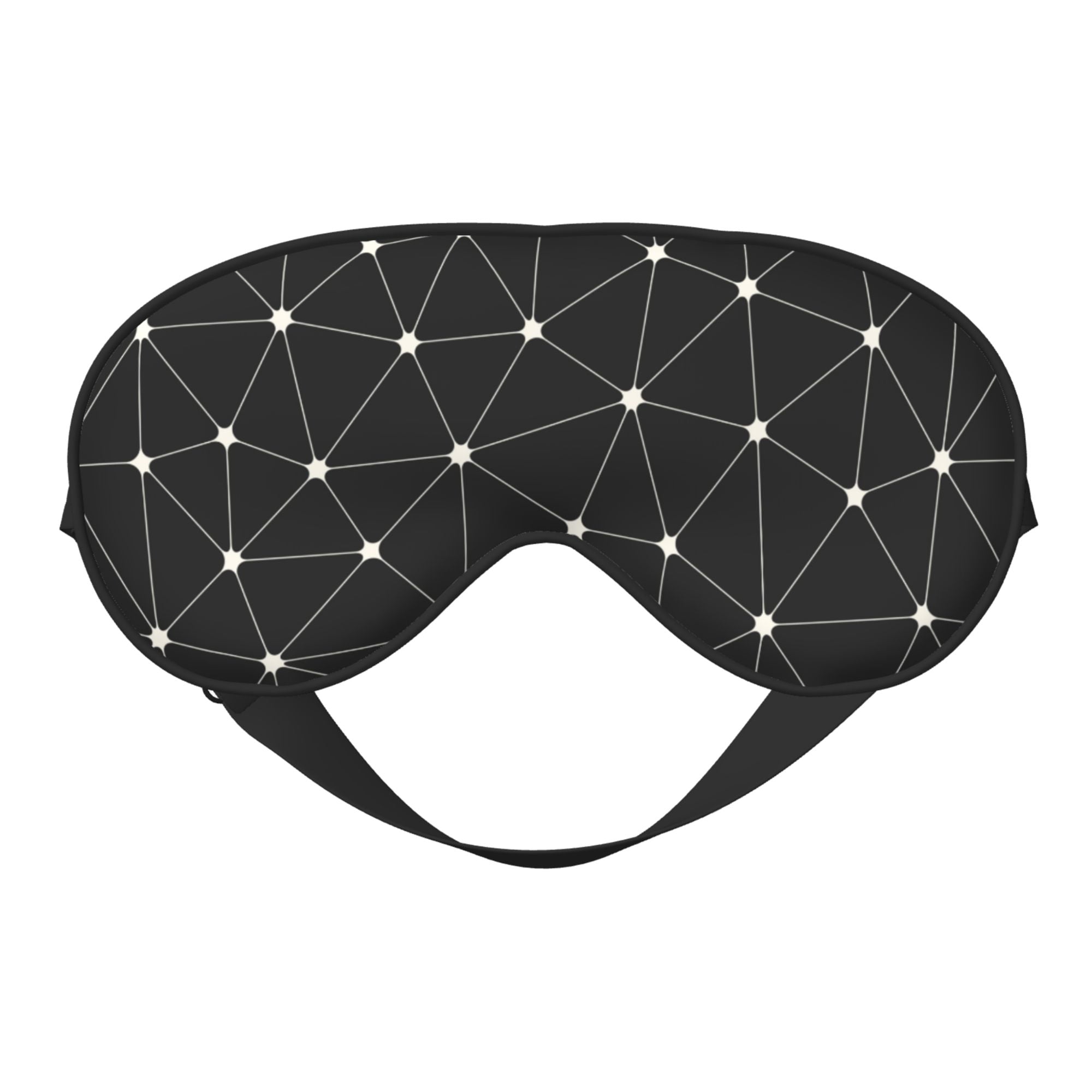 Soft Zero Pressure Eyes Cover Voronoi Mesh Background Light Blocking ...