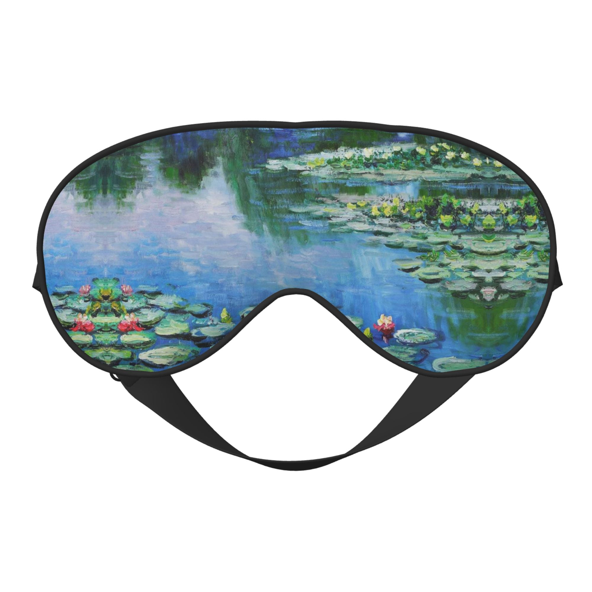Soft Zero Pressure Eyes Cover Water Lilies Monet Light Blocking ...