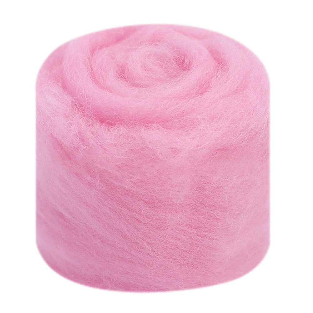 Soft and Fluffy Wool Fibre for Vibrant For Needle Felting Wet Felting ...
