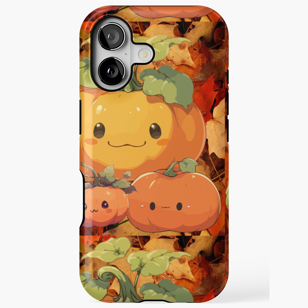 Soft and Sweet Autumn Pumpkins Cozy Seasonal Art iPhone 17 11 12 13 14 ...