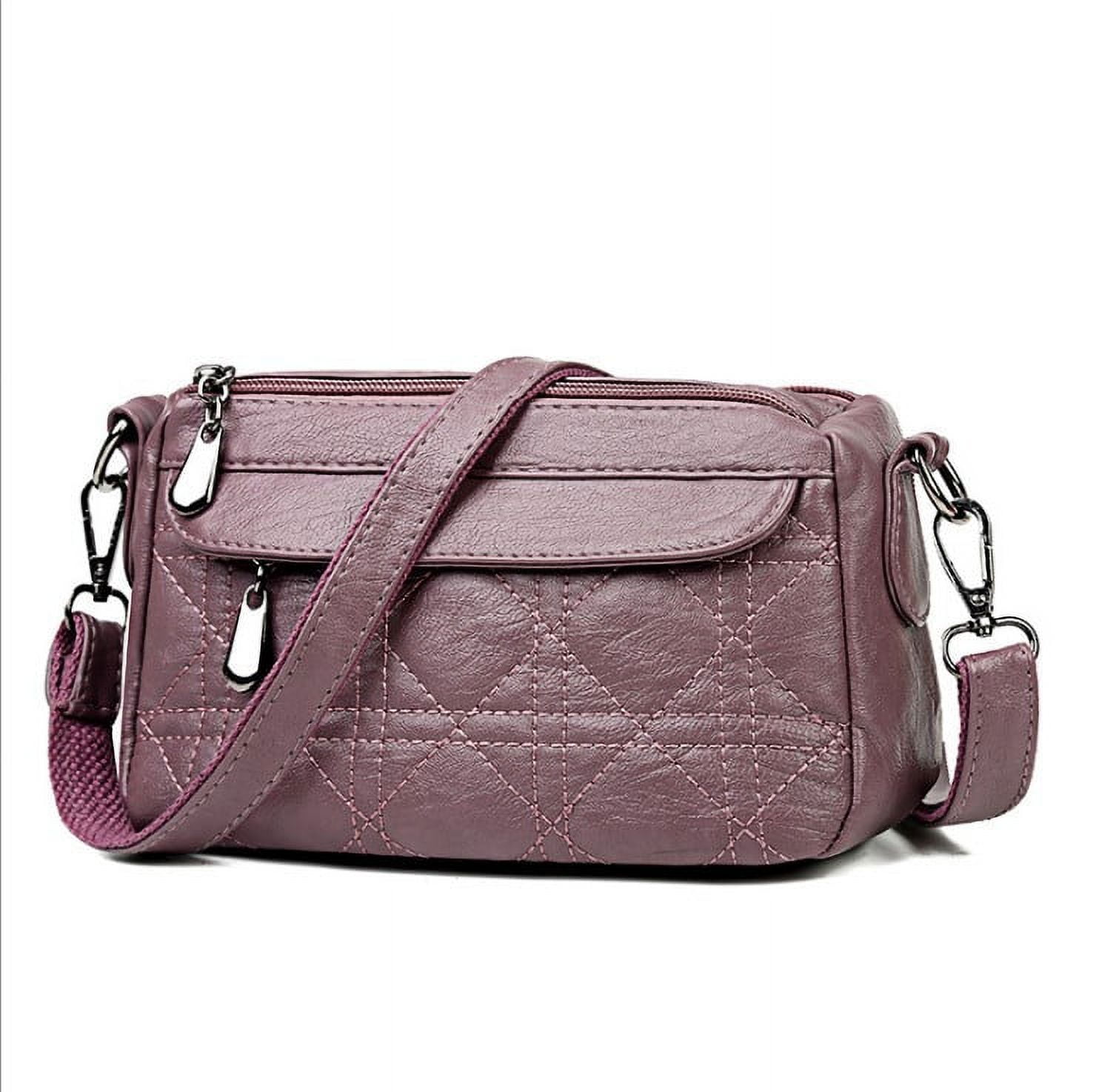 Soft leather large capacity messenger bag Women Bucket Bag Female ...