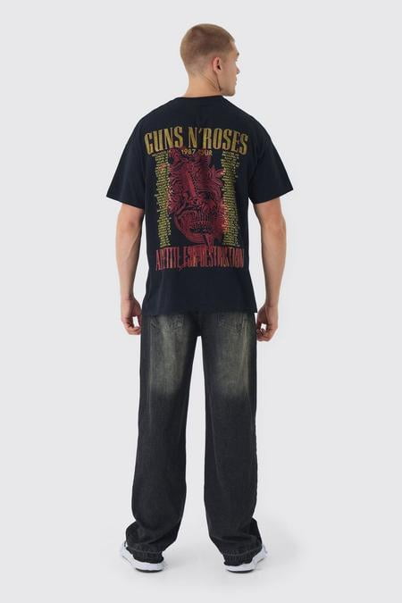 Soft material – immerse yourself in comfort Guns N Roses Band License T ...
