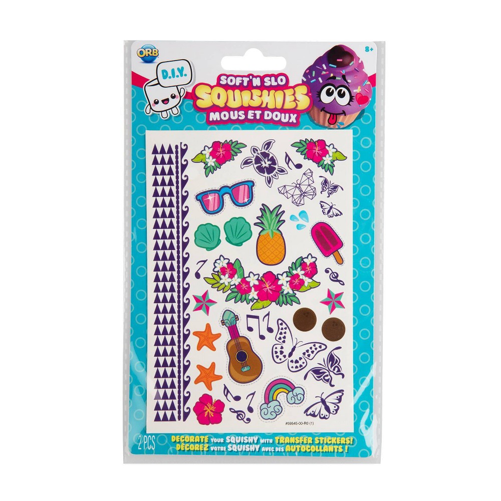 Soft'n Slo Squishies Sculpt'n Squish Glamour Goals DIY Sticker Pack ...