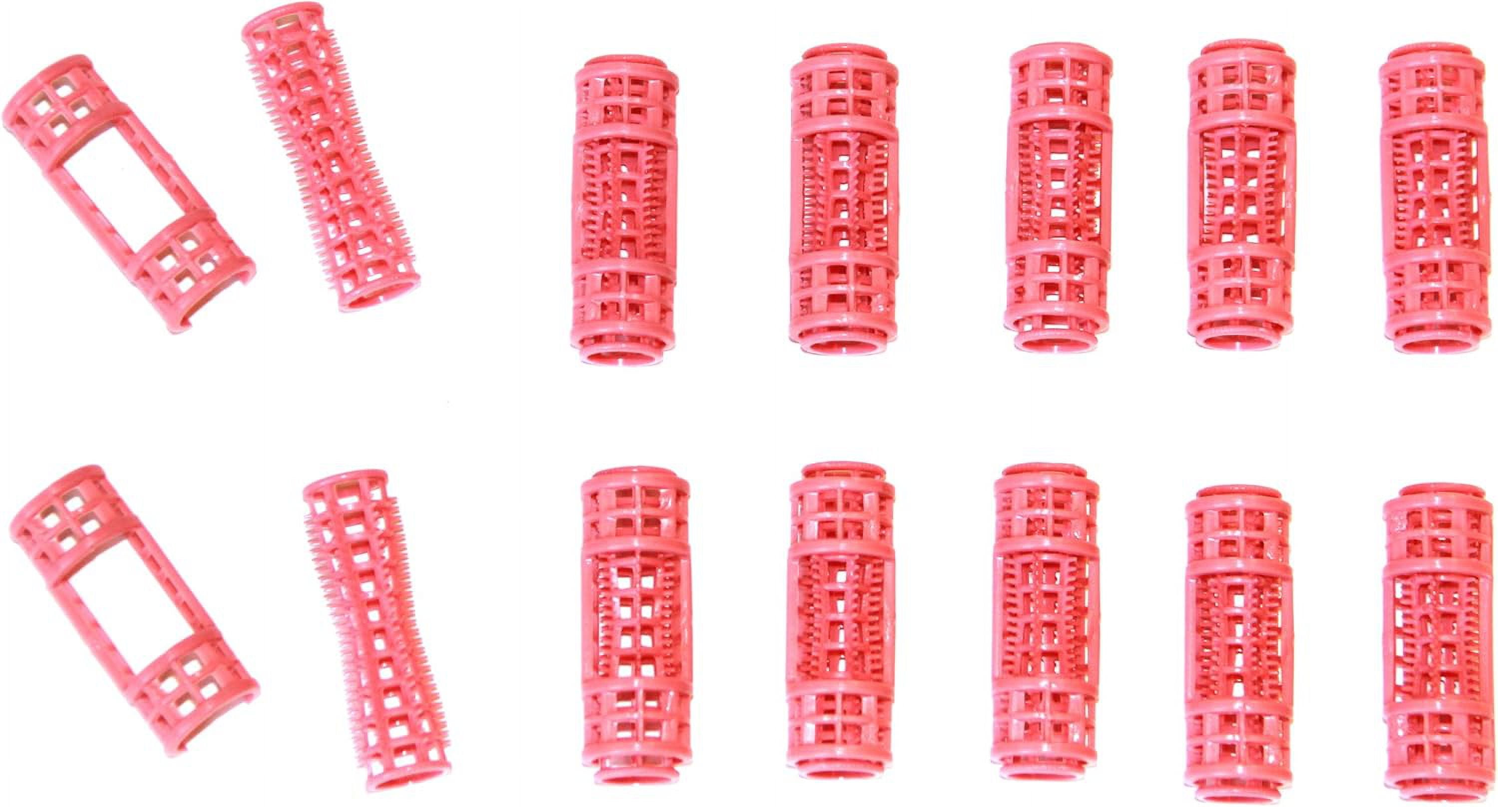 Soft 'n Style Small Pink Snap-on Rollers 1/2" (14 Pack) - Walmart.com