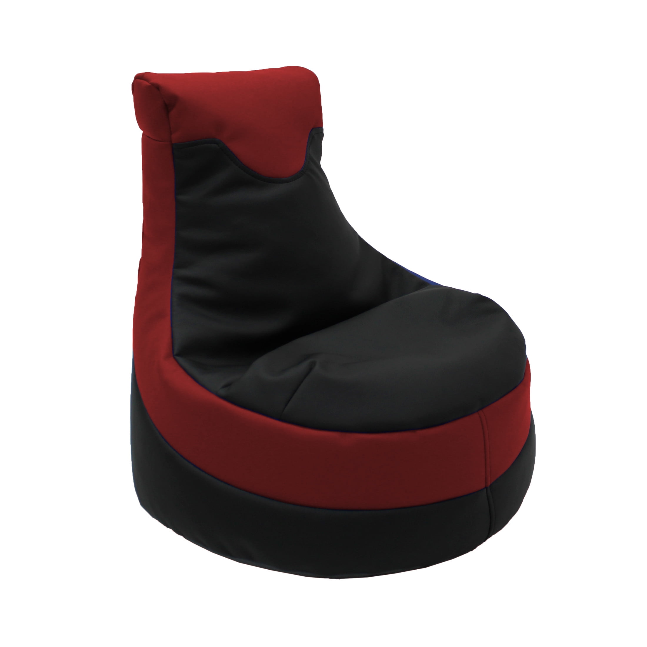 Factory Direct Partners SoftScape Little Gamer Kids Bean Bag, Black Red ...