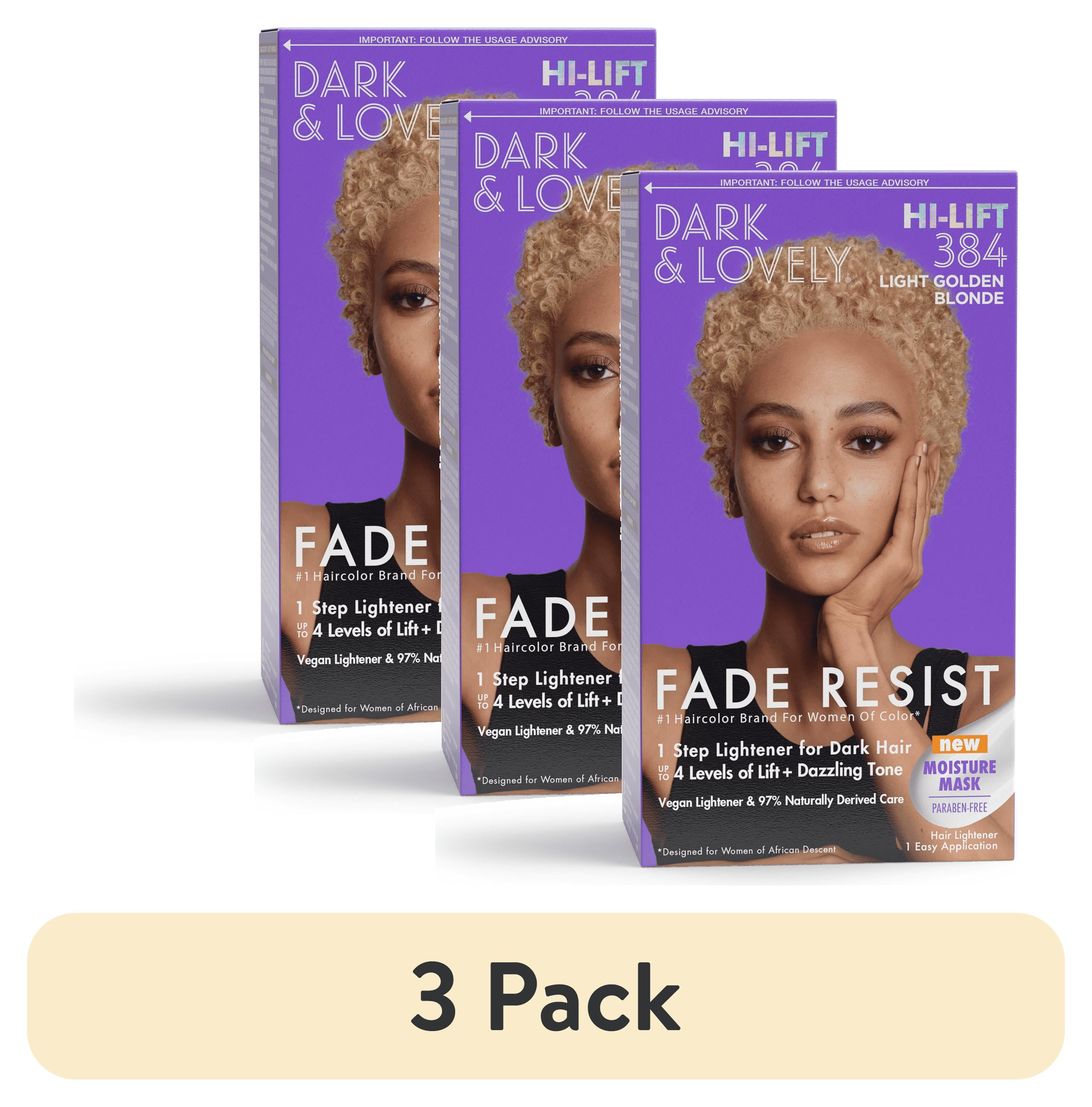 (3 pack) SoftSheen-Carson Dark & Lovely Fade Resist Hair Color, 384 ...