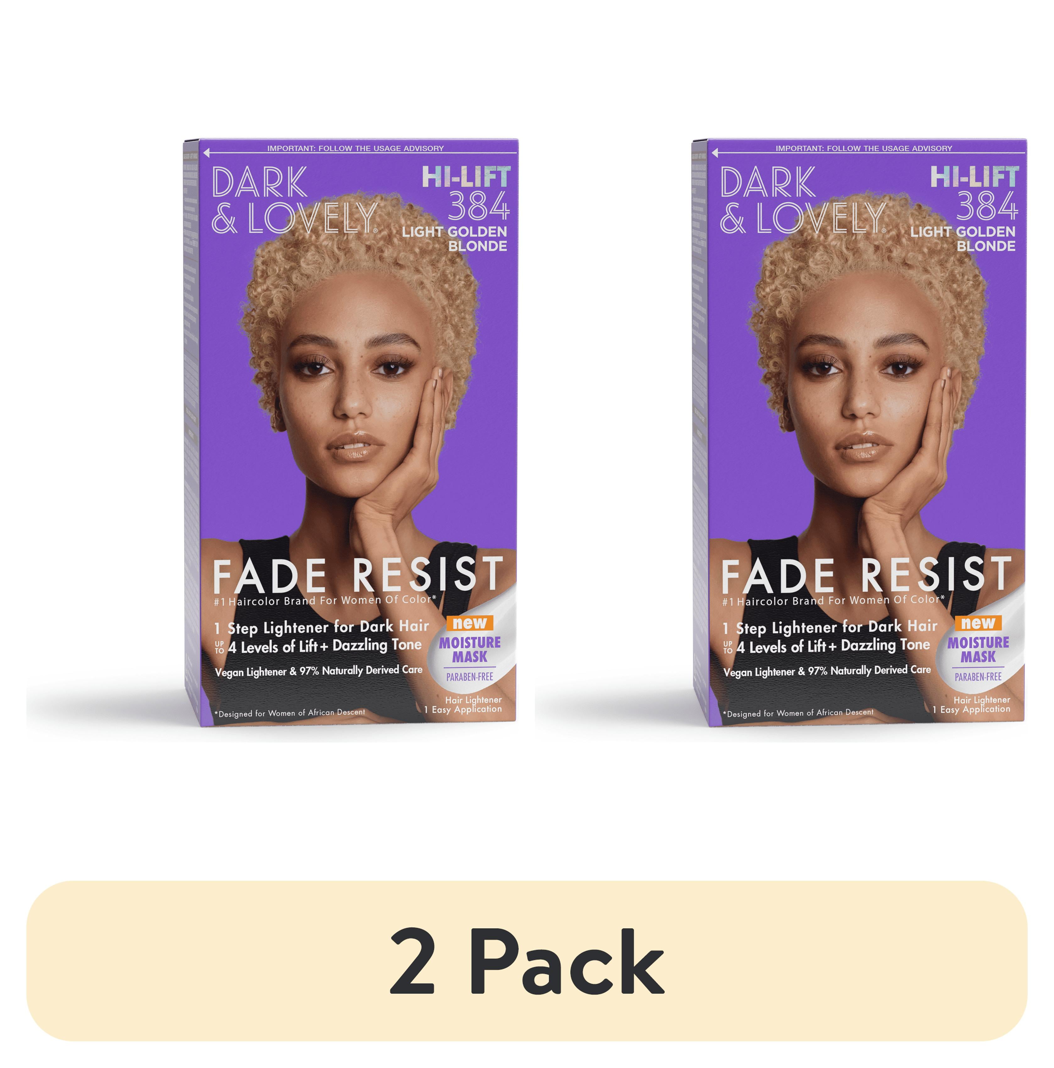 (2 pack) SoftSheen-Carson Dark & Lovely Fade Resist Hair Color, 384 ...