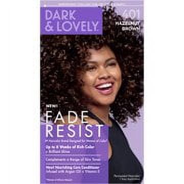 Dark and Lovely Fade Resist Permanent Hair Color, Unisex, Hair Color ...