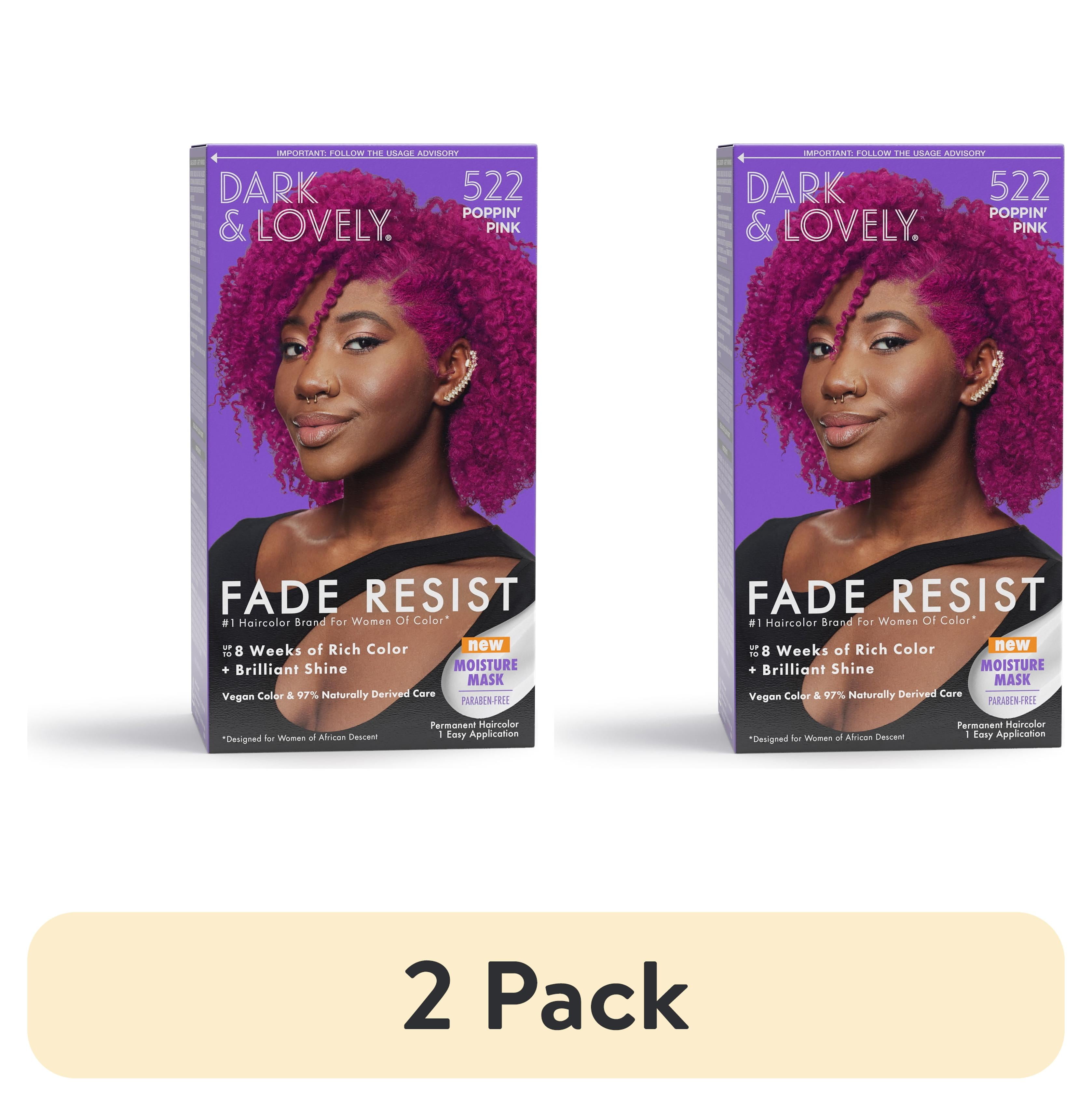(2 pack) SoftSheen-Carson Dark & Lovely Fade Resist Hair Color, 522 ...