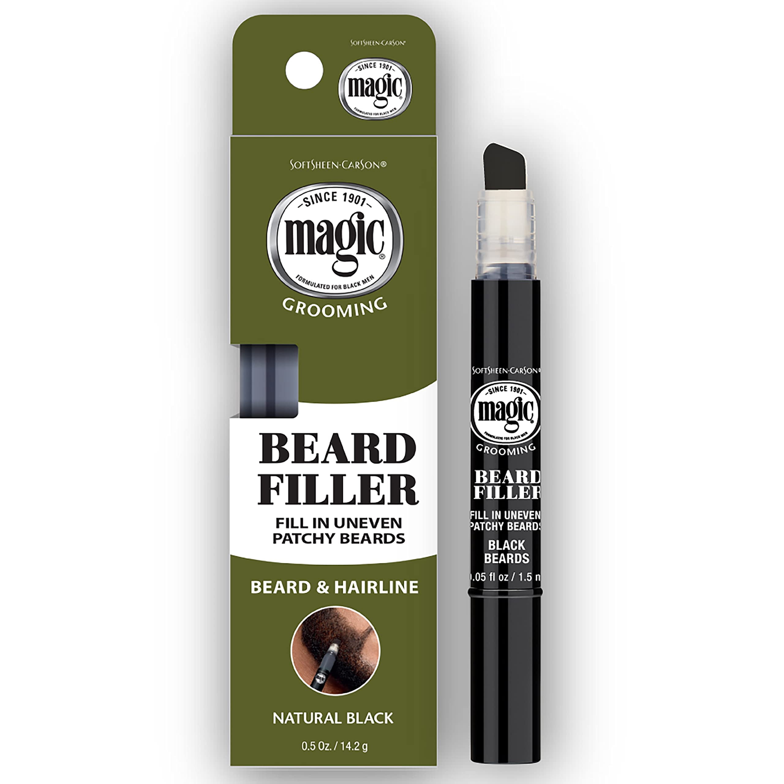 SoftSheen-Carson Magic Grooming Beard Filler Pencil Brush for Men ...