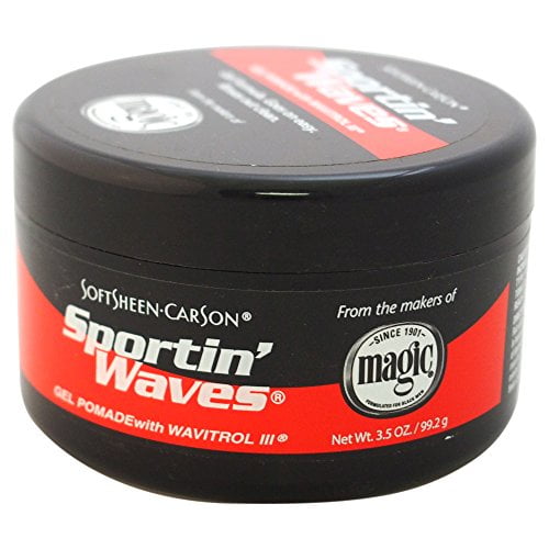 SoftSheen-Carson Sportin Waves Maximum Hold Gel Pomade with Wavitrol ...
