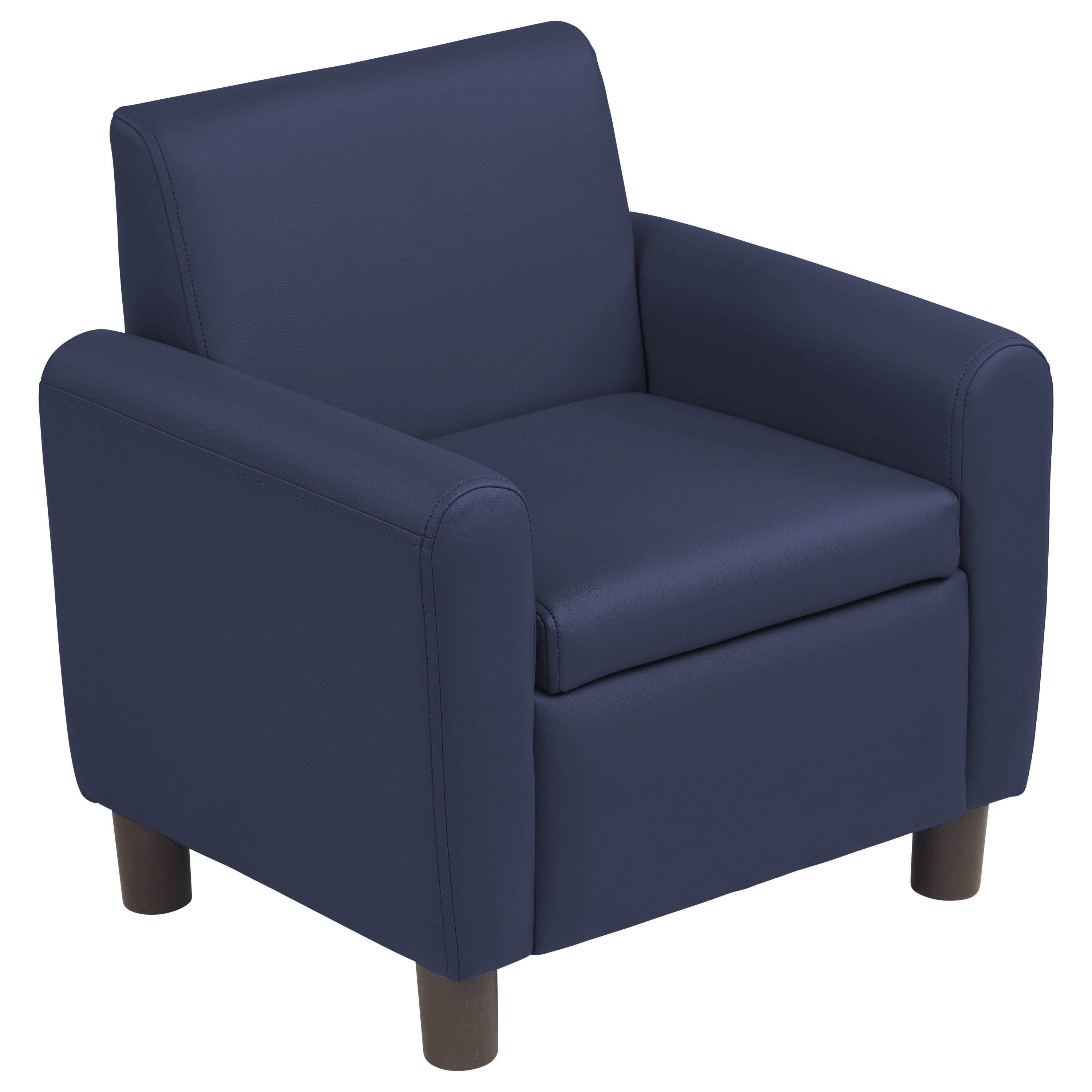 SoftZone® Hideaway Chair - Navy - Walmart.com