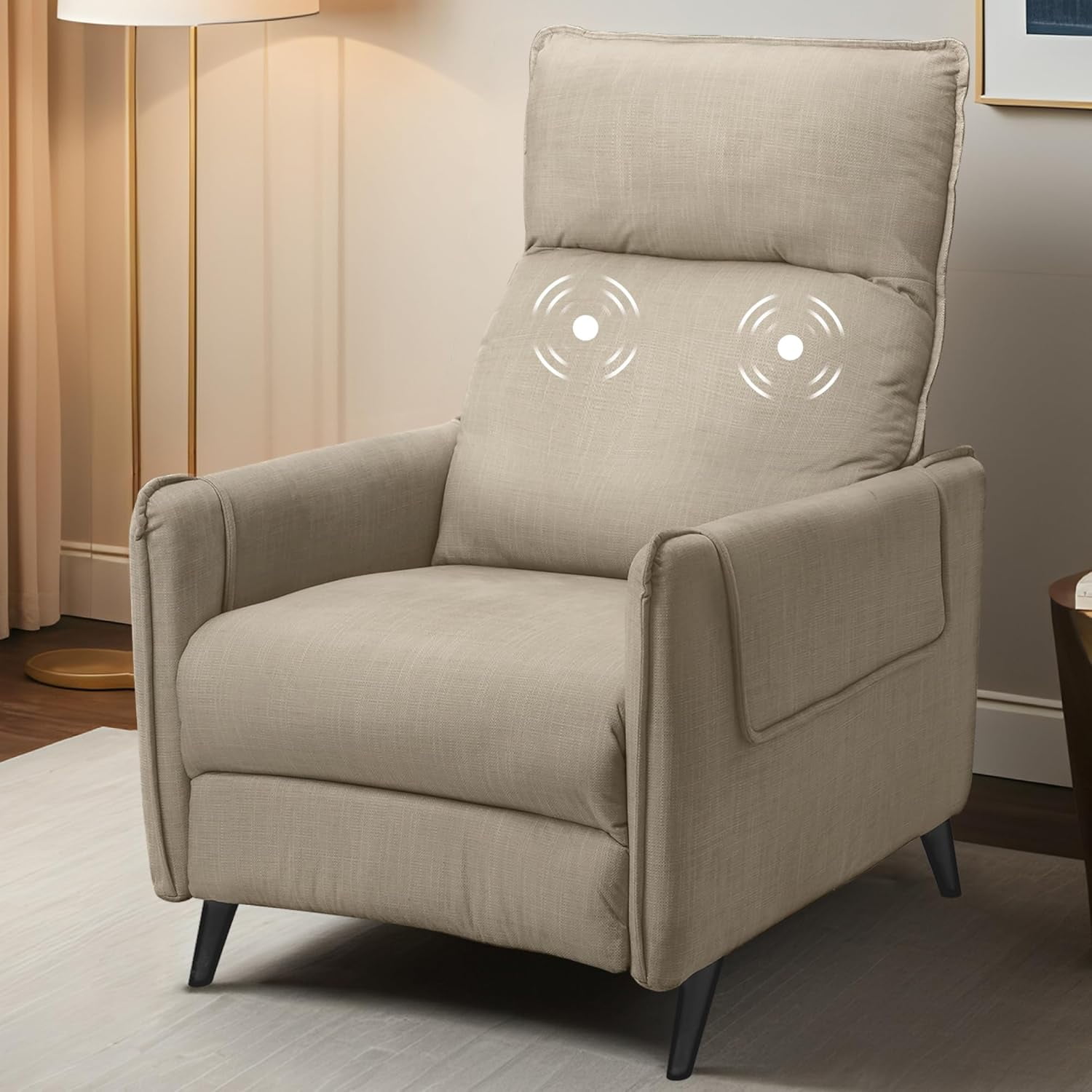 Softa Massage Recliner Chair for Adults, Fabric Reclining Chair Home ...