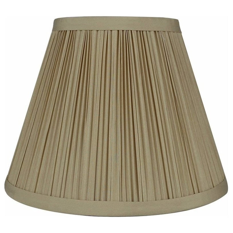 Softback Mushroom Pleated Lamp Shade, 5 inch Top, 9 inch Bottom, 7 inch ...