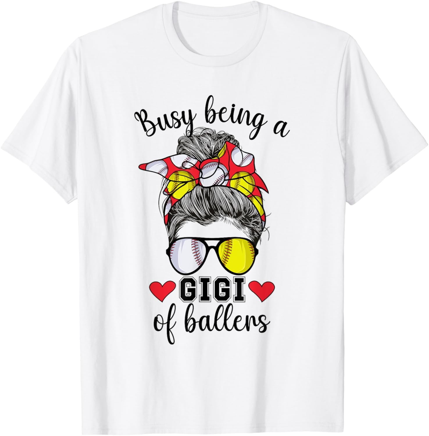 Softball Baseball Gigi Of Ballers Baseball Softball Gigi T-Shirt Hoodie ...