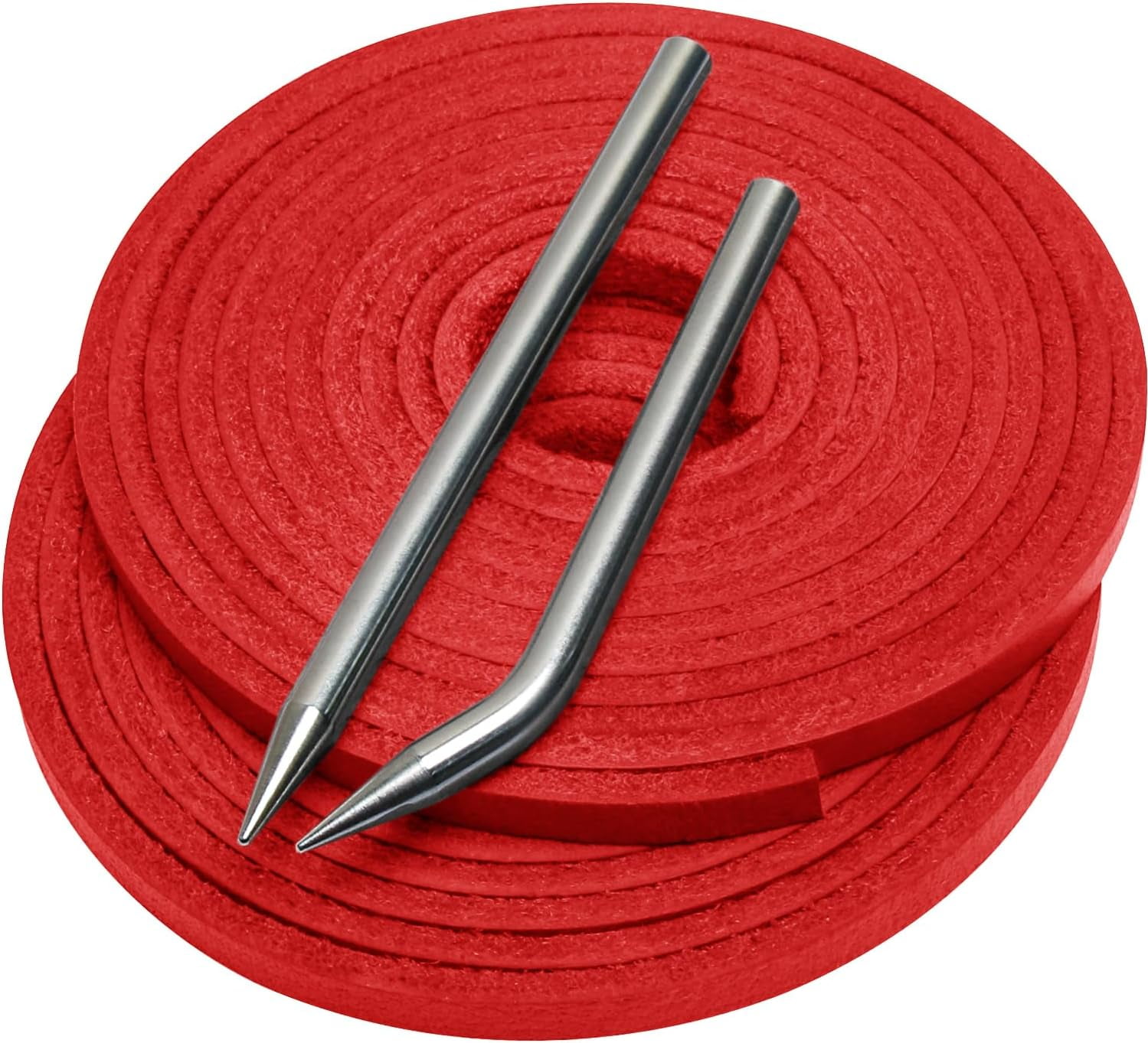 Softball Baseball Glove Lace, Mitt Lace Repair Kit Includes 2 Leather ...