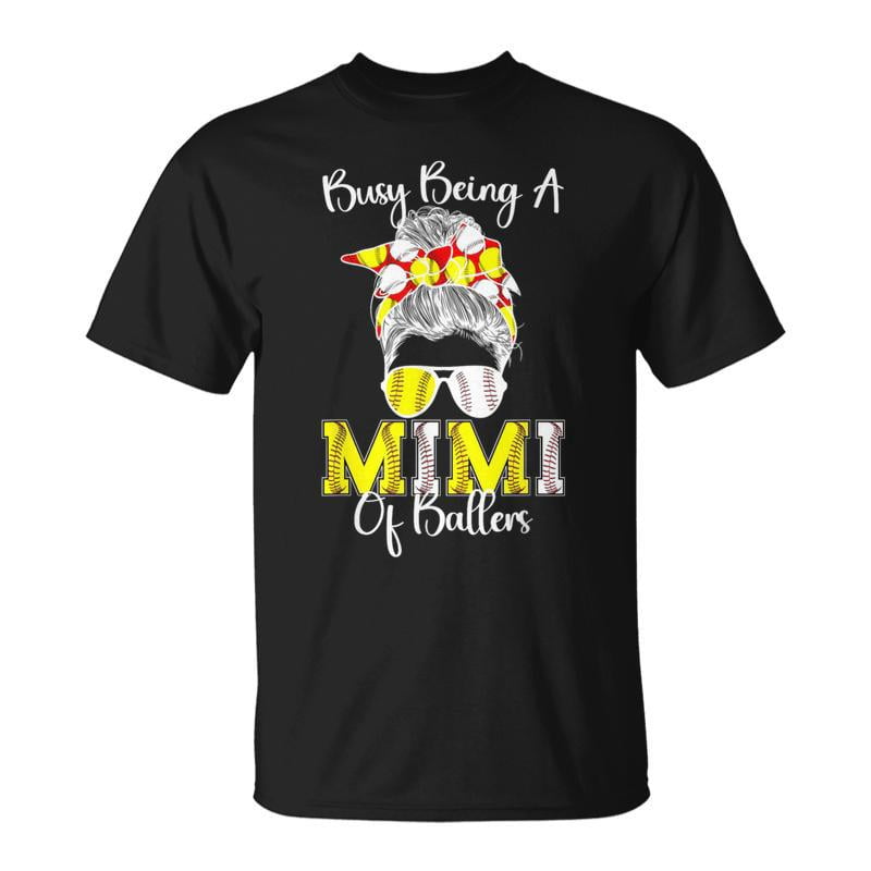 Softball Baseball Mimi Of Ballers Baseball Softball Mimi TShirt ...