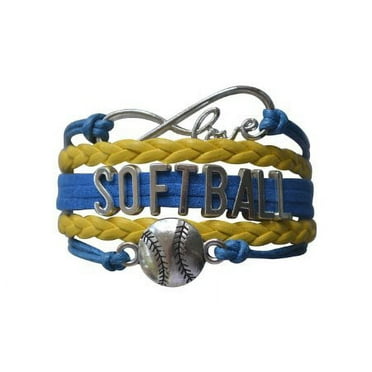 Softball Bracelet- Girls Softball Jewelry - Perfect Gift for Softball ...