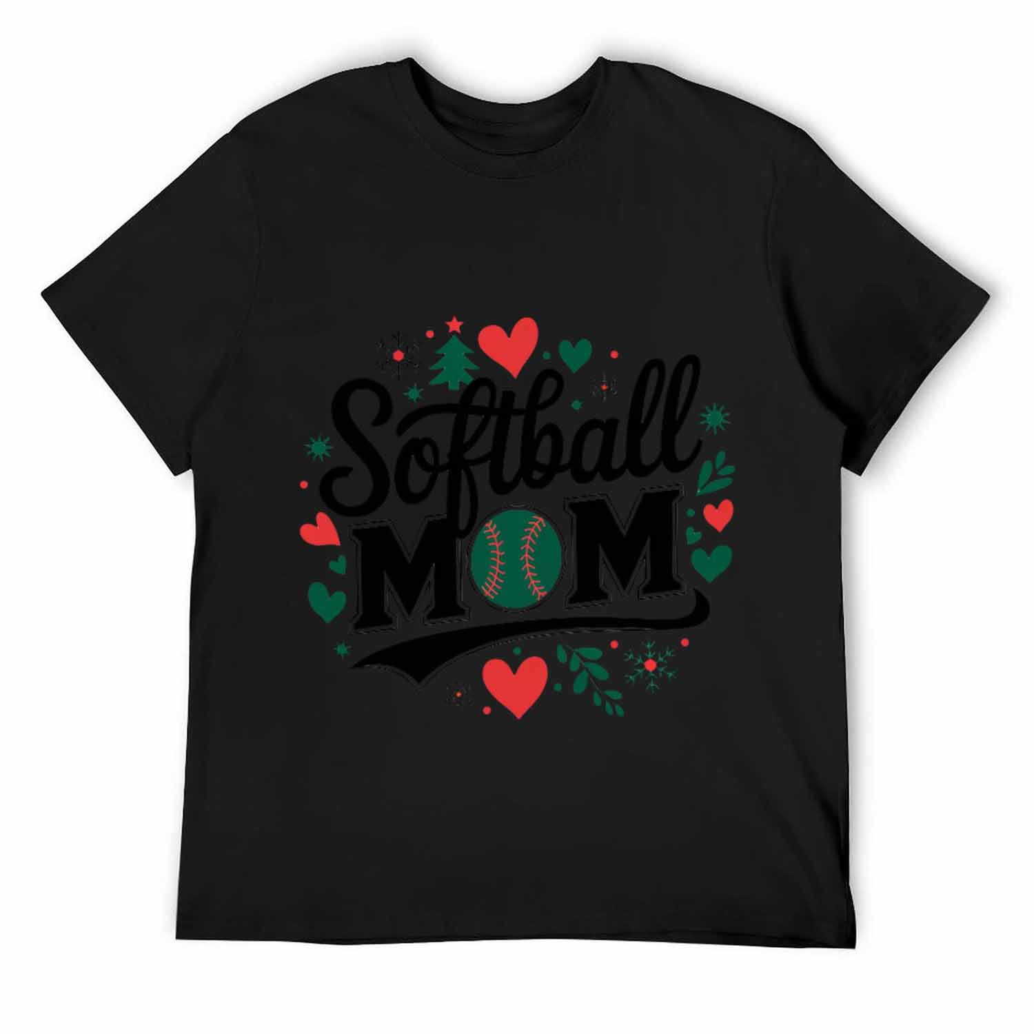 Softball Cow Print Cow Pattern T-Shirt - Walmart.com