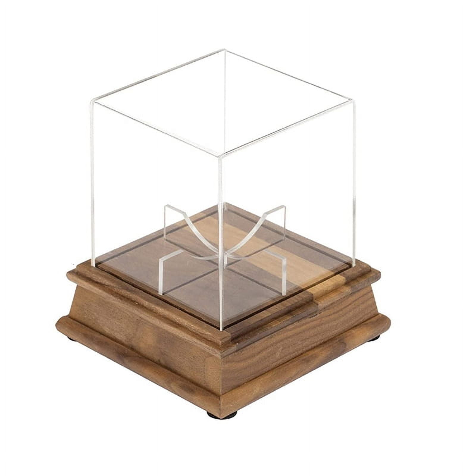 Softball Display Case, Plastic Display Holder, Clear Display Cube ...