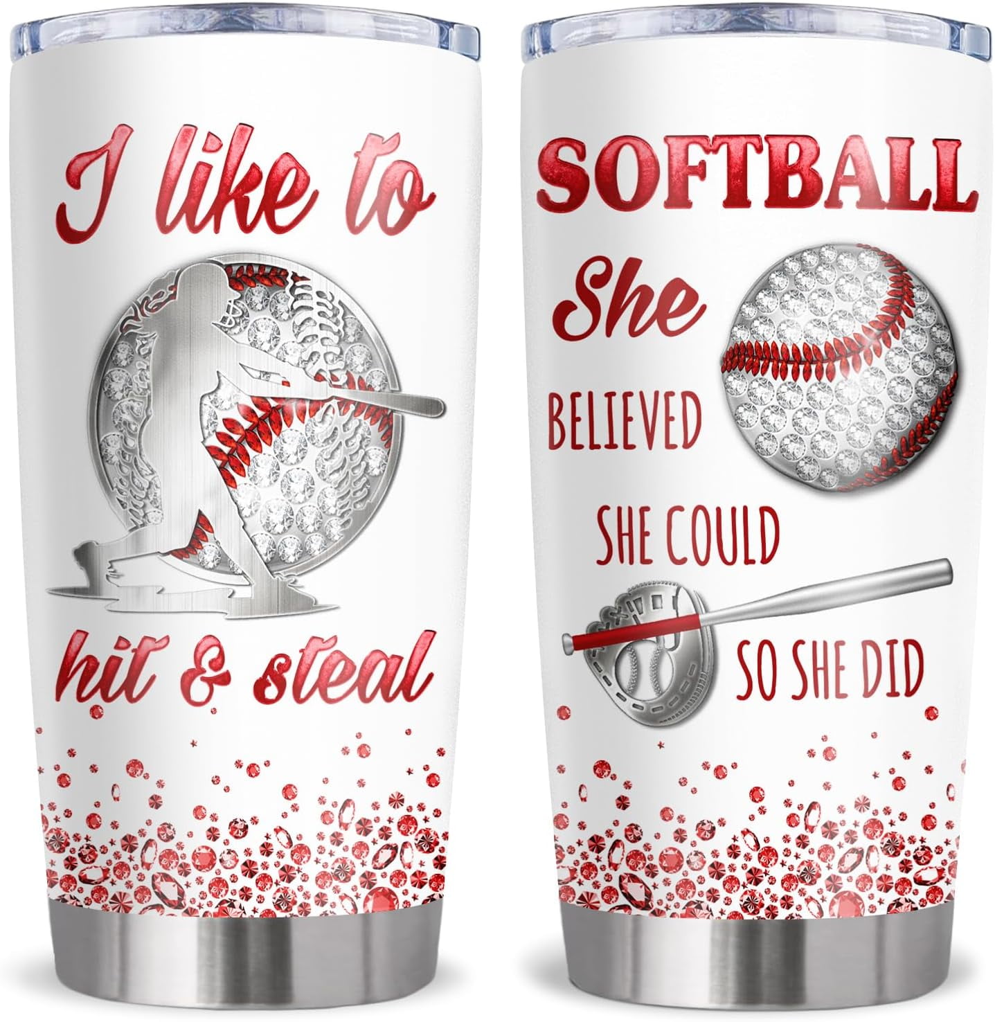 Softball Gifts, Softball Gifts for Girls Tumbler 20oz, Softball Gifts ...
