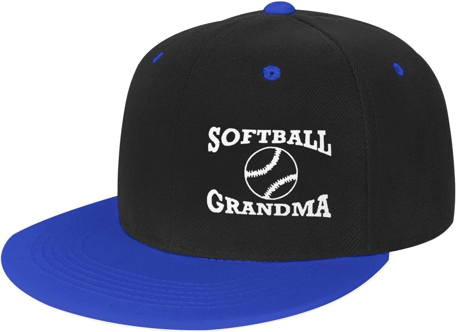 Softball Grandma Sun Hat Unisex Children Adjustable Flat Brim Outdoors Baseball Cap Red ...