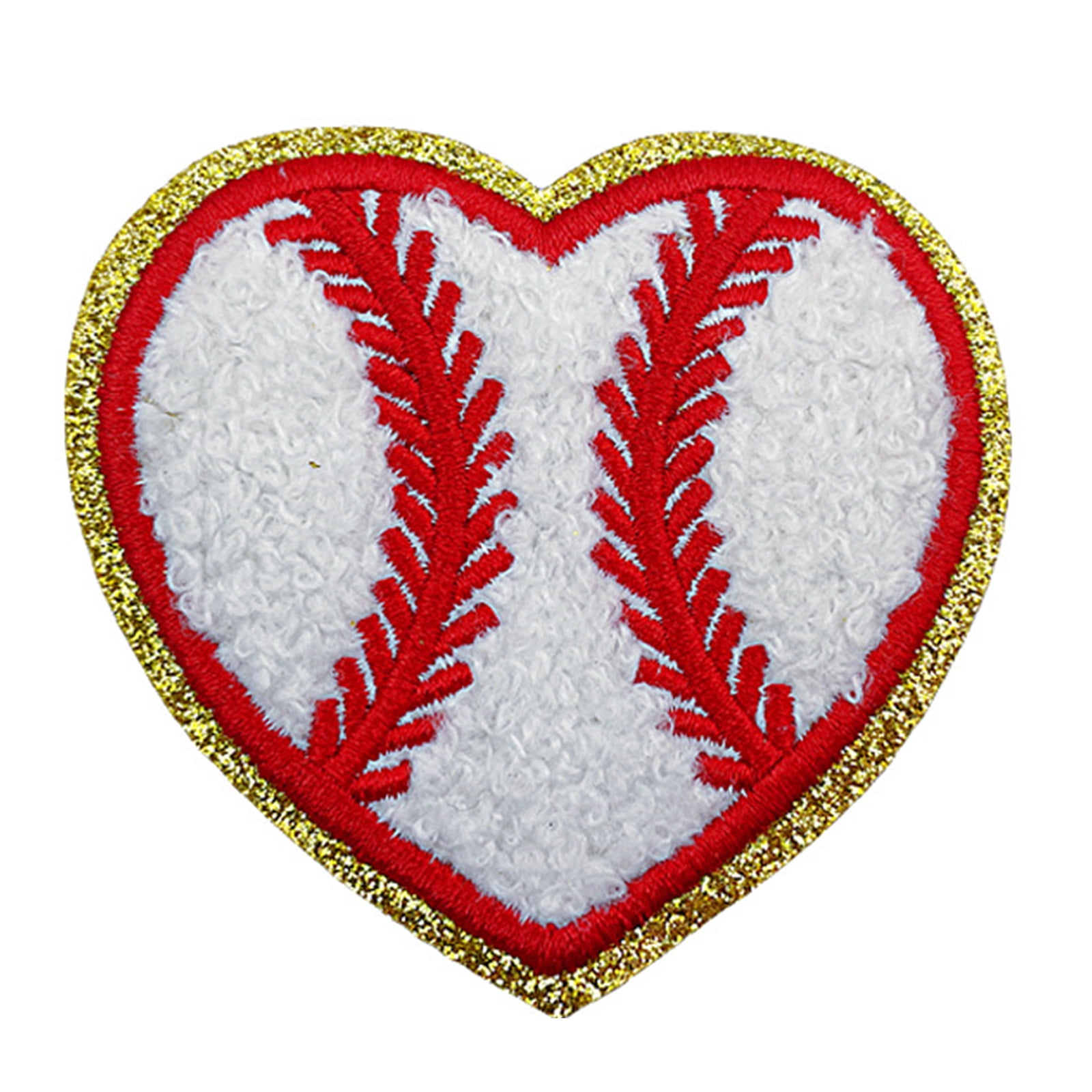 Softball Iron on Patches Sew on Patches Embroidered Applique Iron on ...
