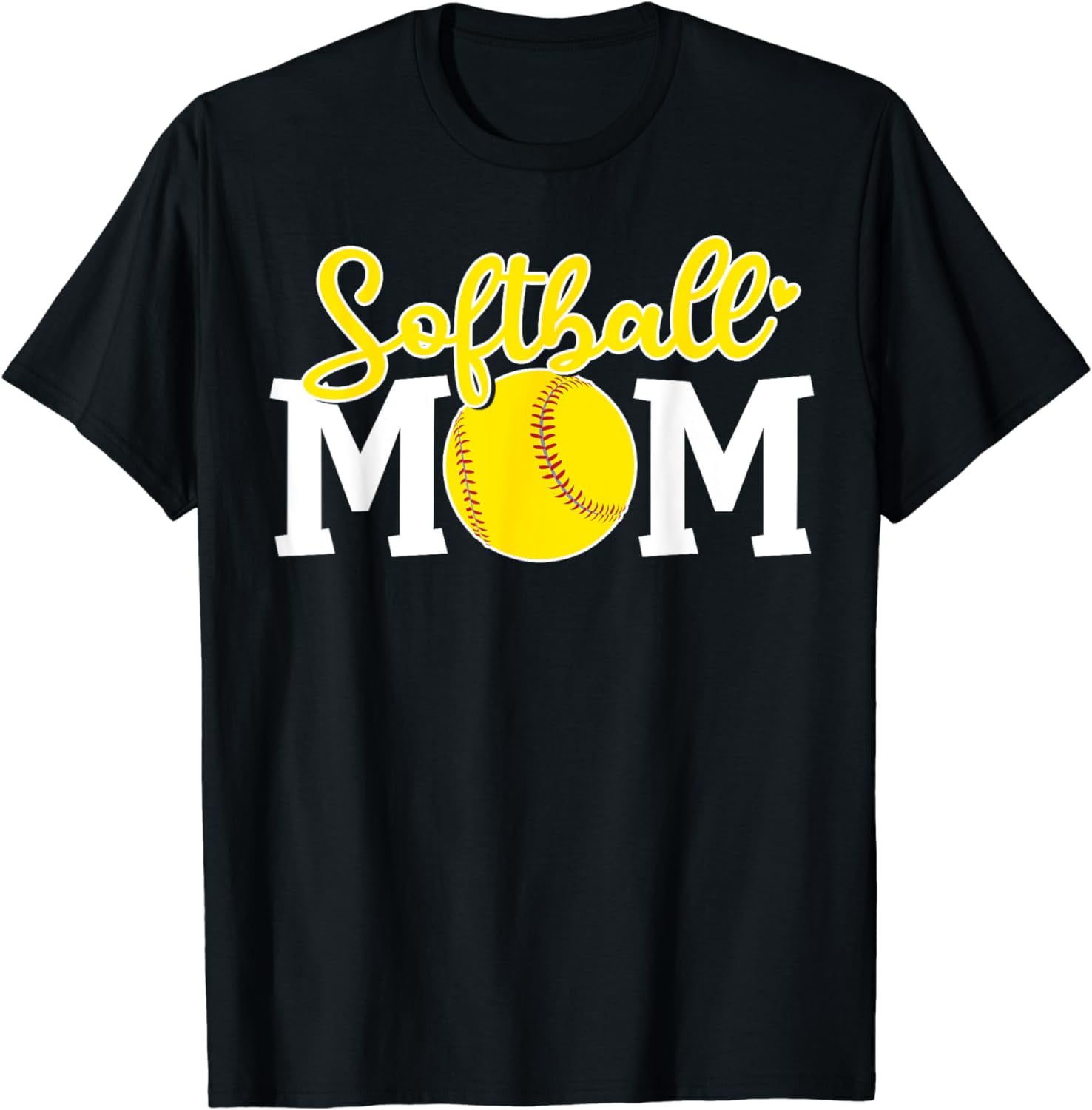 Softball Mom Cute Tshirt For Mother Love Softball T-Shirt - Walmart.com