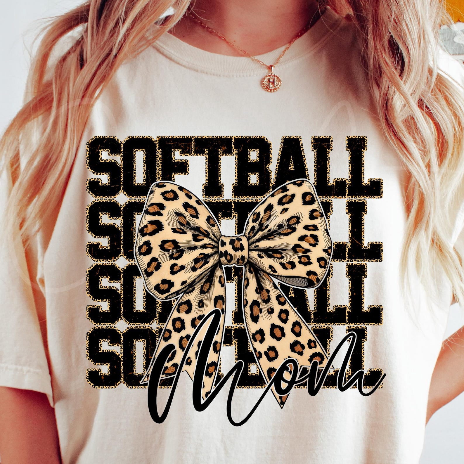 Softball Mom Png, Panther Bow Softball Mama Sublimation Design, Game ...