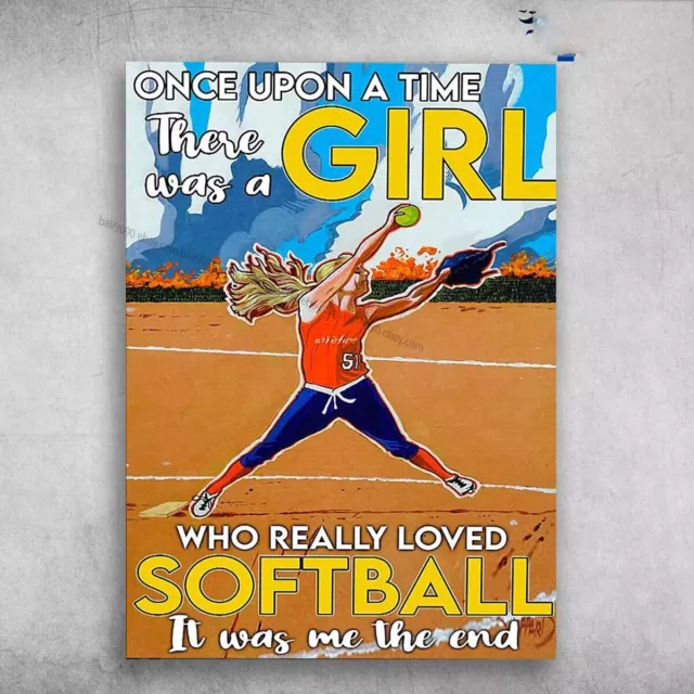 Softball Player - Once Upon A Time, There Was A Girl, Who Really Loved ...
