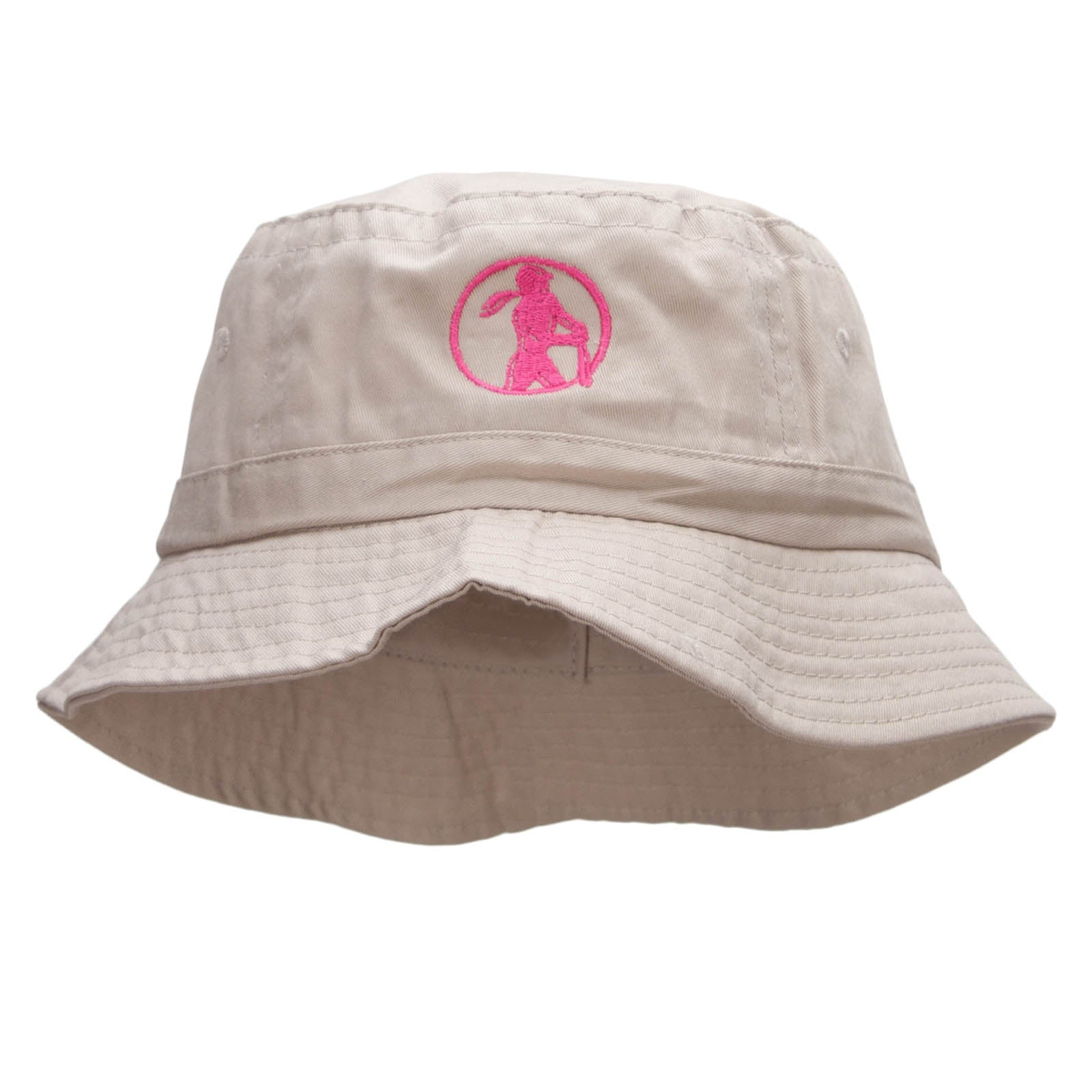 Softball Swing Embroidered Bucket Hat - Natural OSFM - Walmart.com