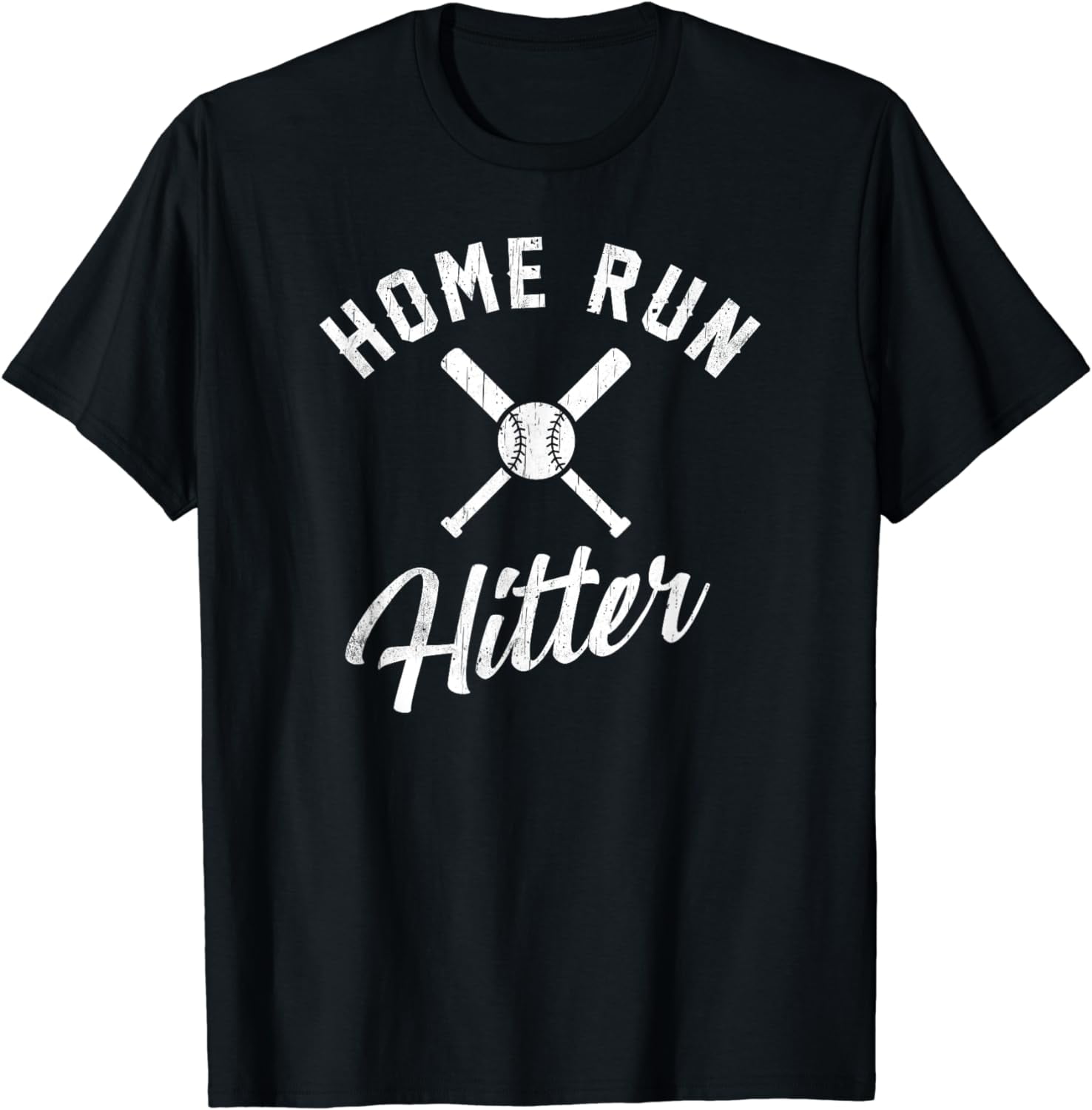 Softball T-Shirt Home Run Hitter Baseball Bats Shirt - Walmart.com