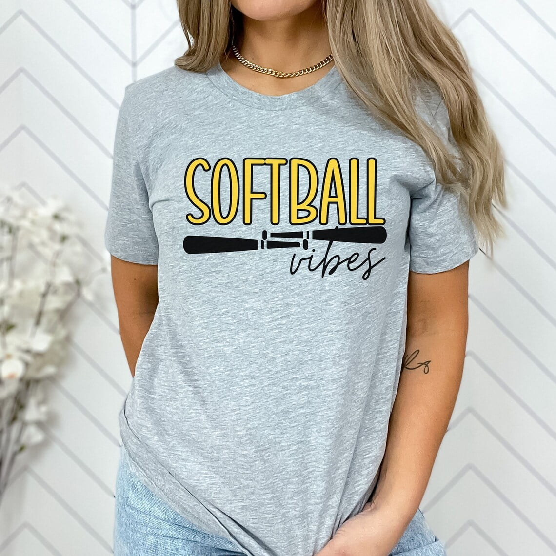 Softball Vibes Shirt, Softball Fan Shirt, Softball Gift, Softball Mom ...