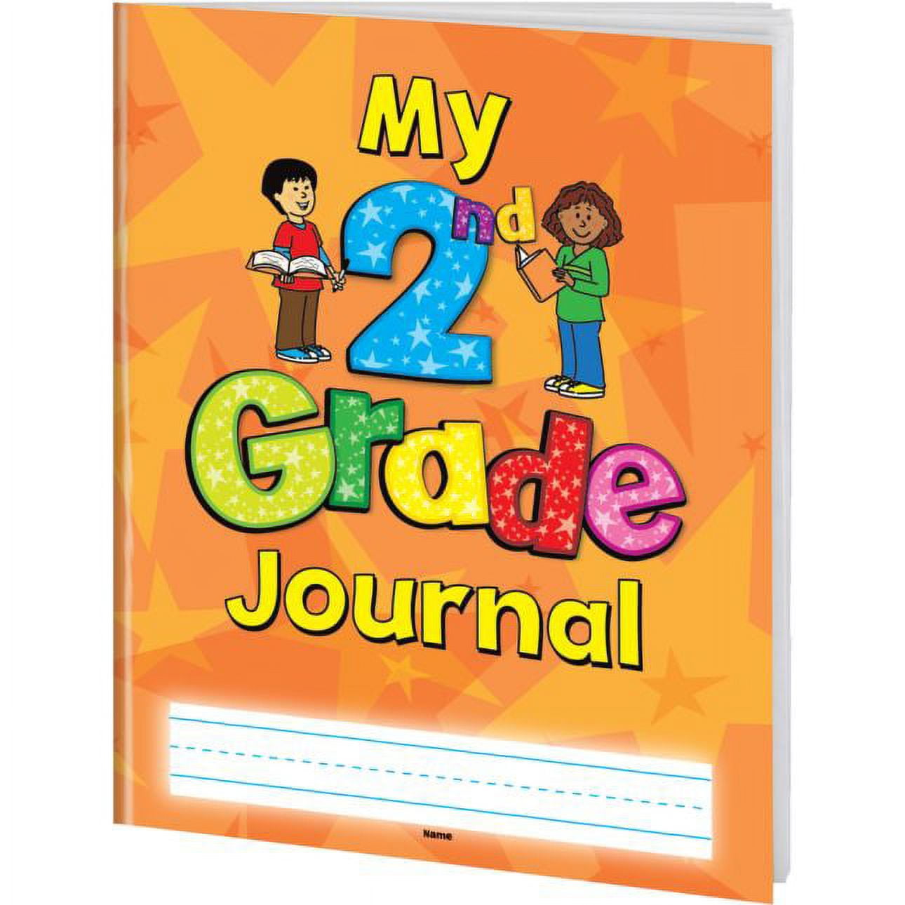 Really Good Stuff Softcover My Second Grade Journals Set of 12, Lined ...