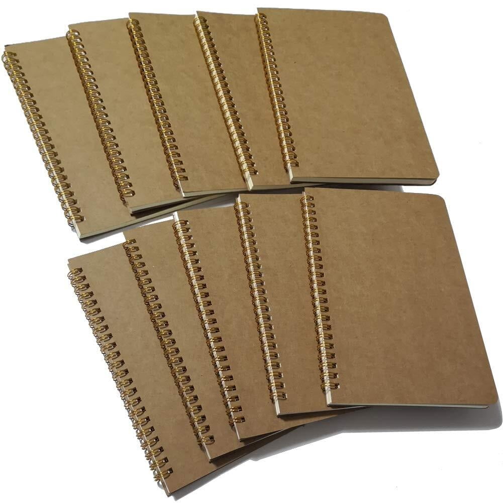 Softcover Spiral Notebook Lined/Spiral Journal, 50 Sheets (100 Pages ...