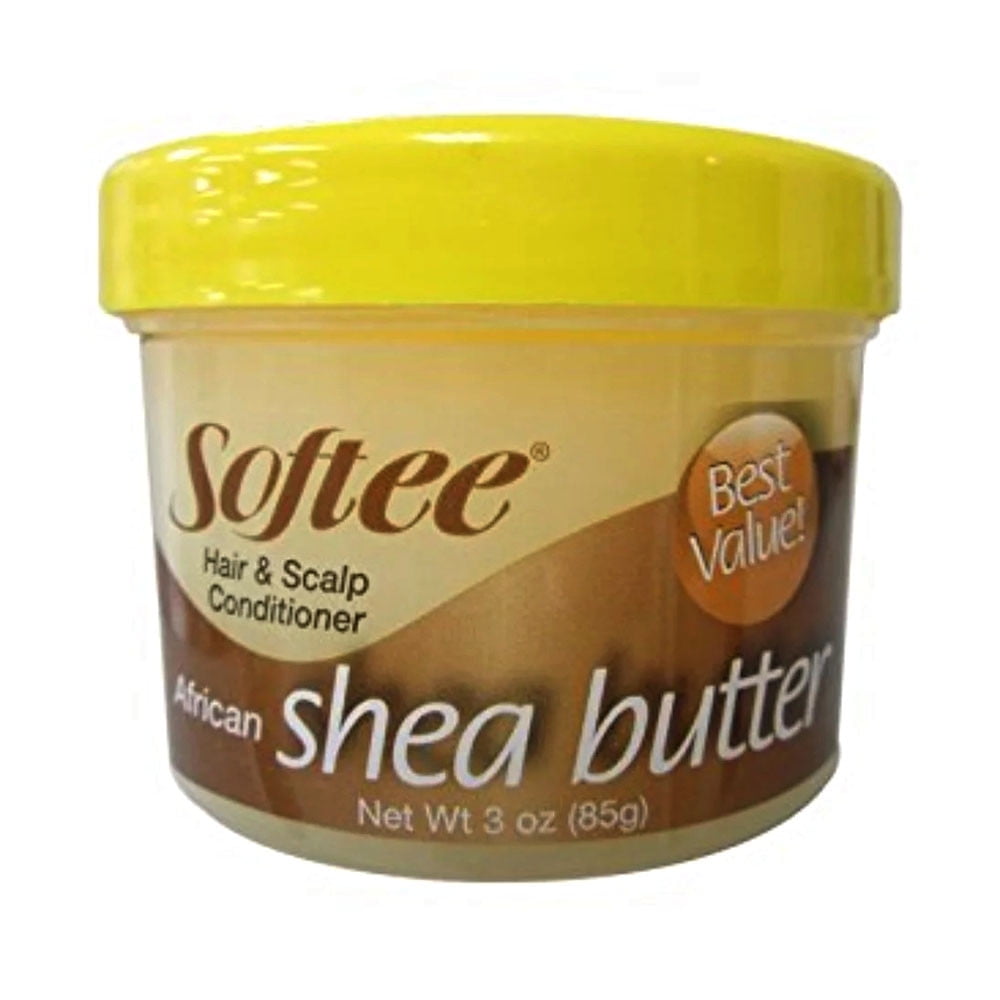 Softee African Shea Butter for Hair and Scalp Conditioner, 3 Oz, 3 Pack ...