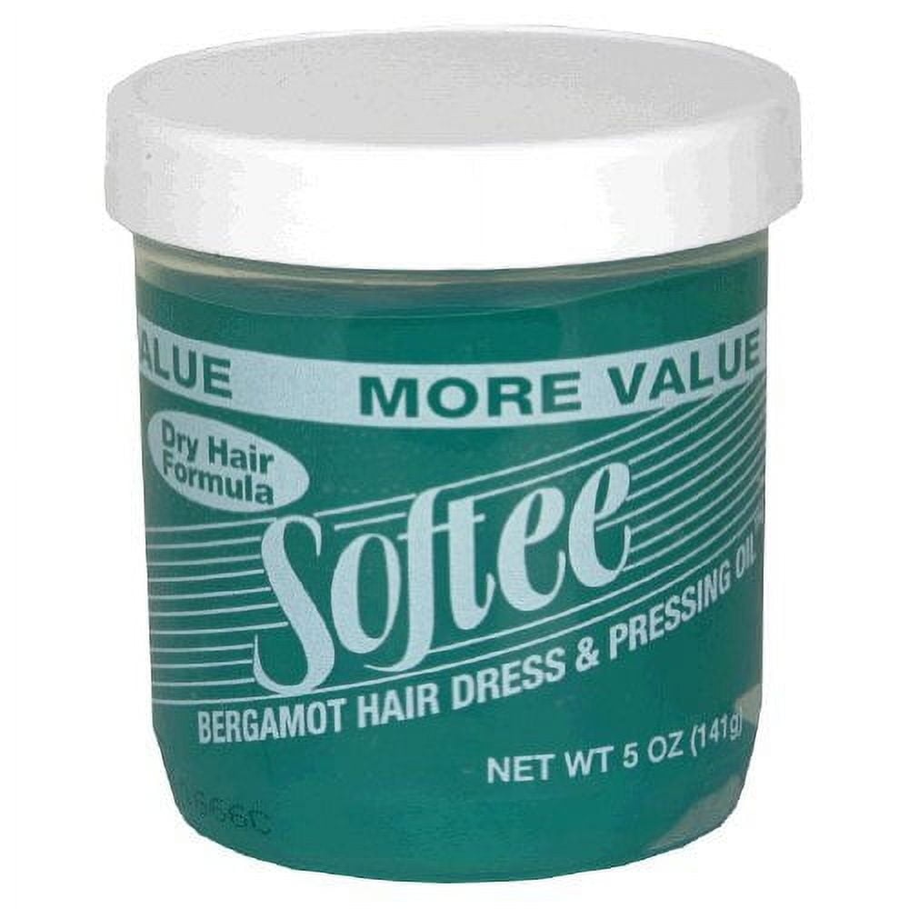 Softee Bergamot Hair Dress and Pressing Oil, 5 Ounce - Walmart.com