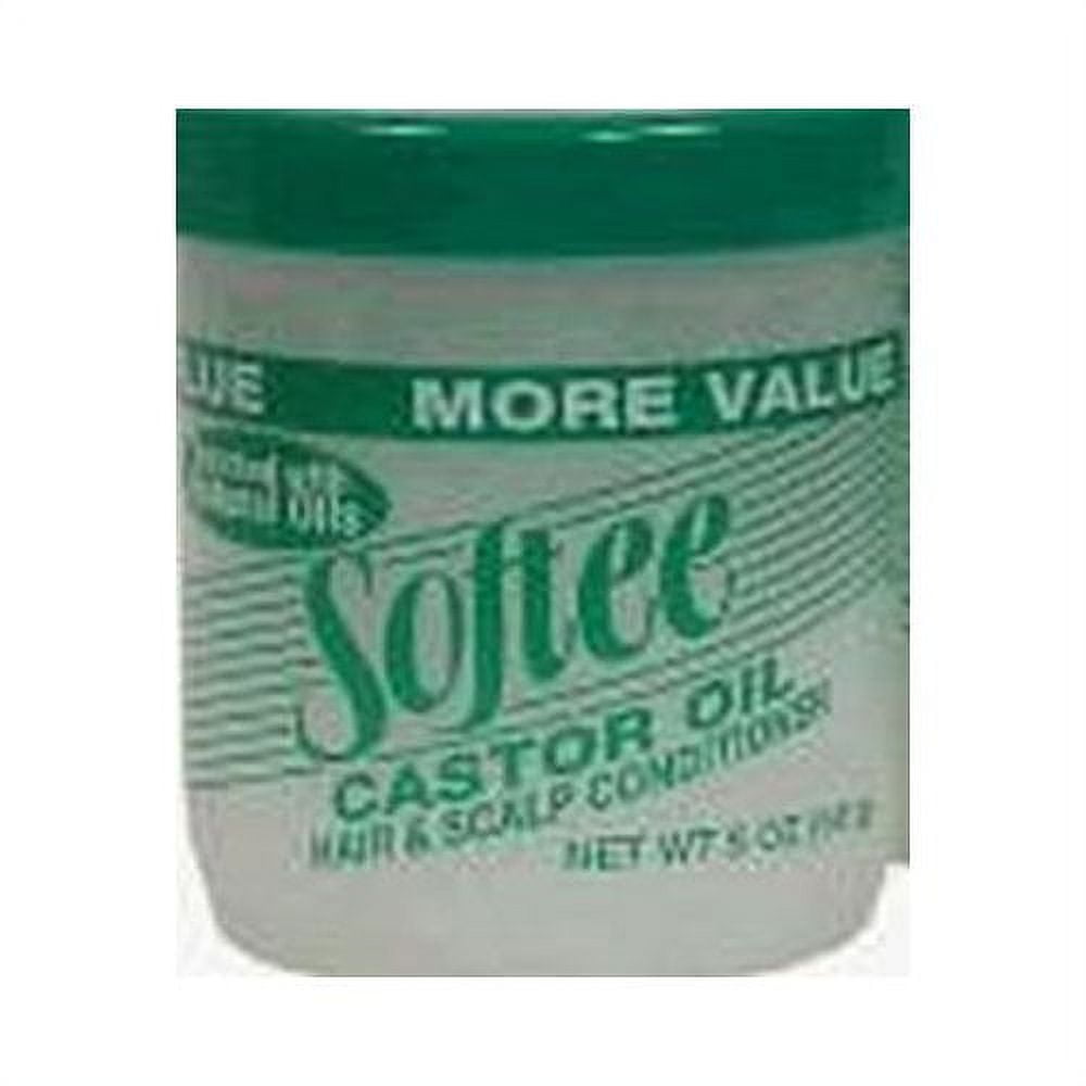Softee Castor Oil Hair & Scalp Conditioner, 5 Ounce - Walmart.com
