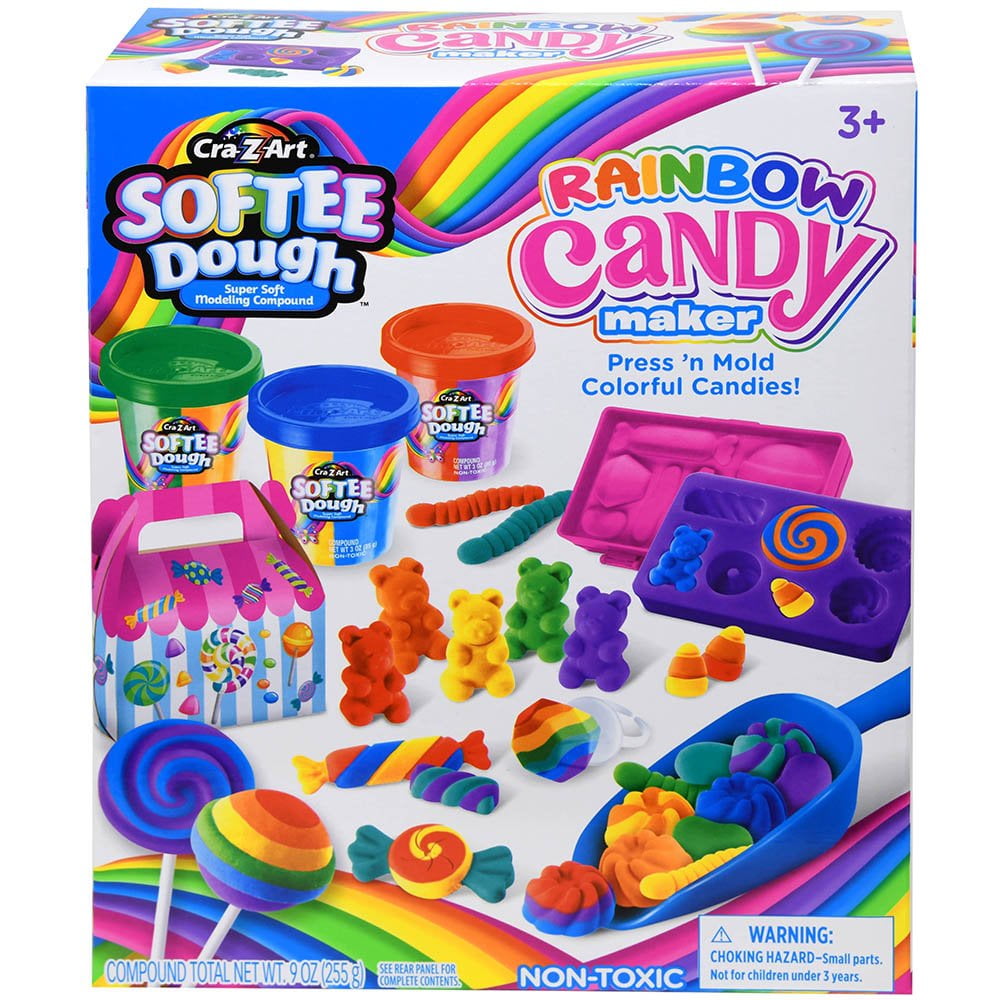 Softee Dough Rainbow Candy Medium Box - Walmart.com