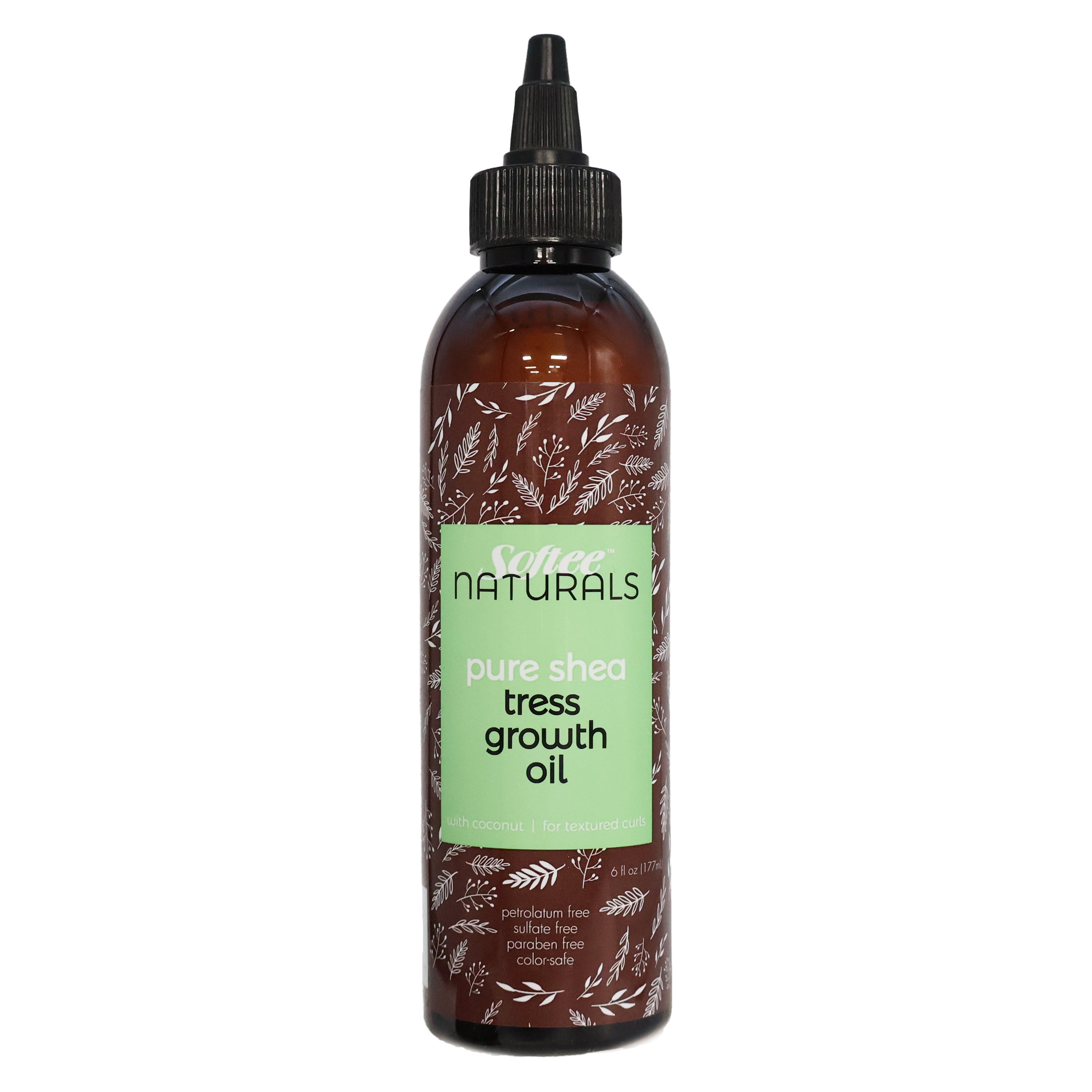 Softee Naturals Pure Shea Tress Growth Oil, 6 Oz., Pack of 3 - Walmart.com