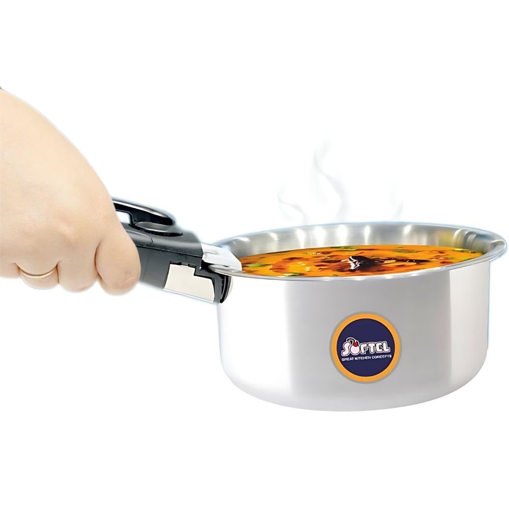 Softel TriPly Stainless Steel Saucepan with Removable Handle Gas ...