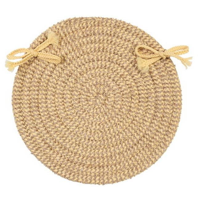 Softex Check - Pale Banana Check Chair Pad (single) - Walmart.com